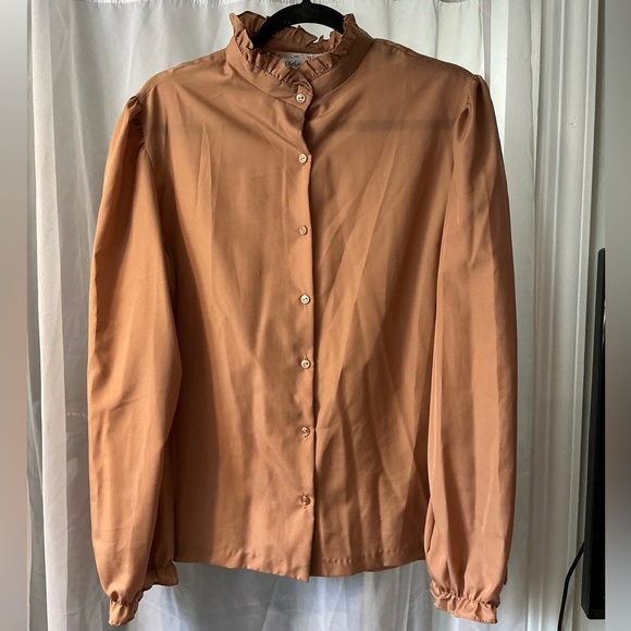 Anthony Richards | Tops | Anthony Richards Vintage Womens Rust Color ...